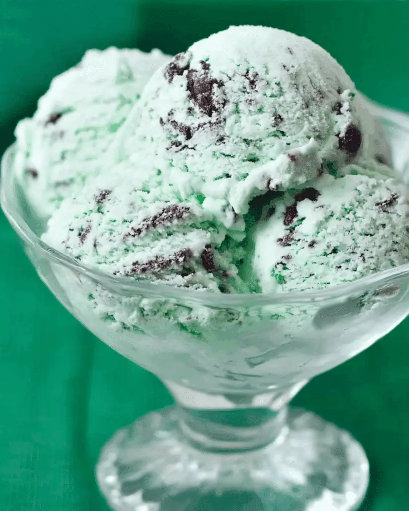Mint Chocolate Chip Ice Cream – The Best 5-Ingredient Recipe
