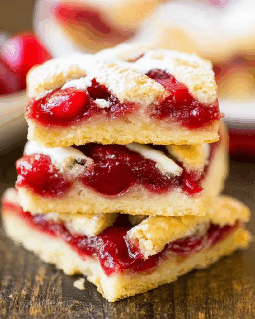 Christmas Cherry Bars – The Best 2024 Holiday Dessert Recipe
