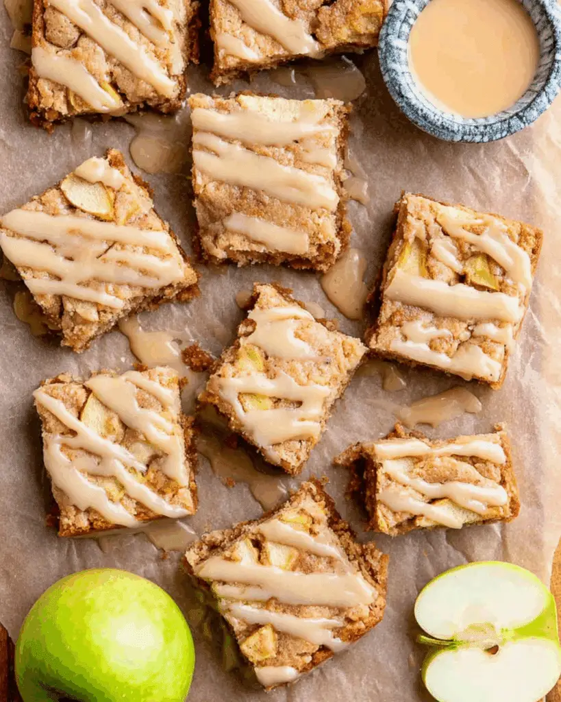 Maple Glazed Apple Blondies – The Best Chewy Fall Bars 2025