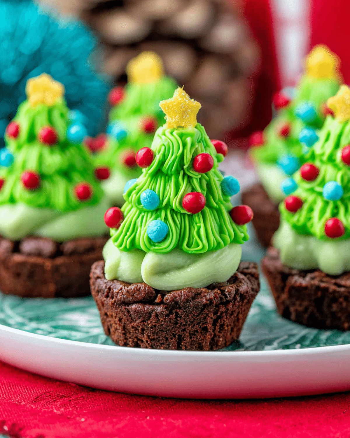 Brownie Cups Christmas Tree – Best Festive Dessert Idea