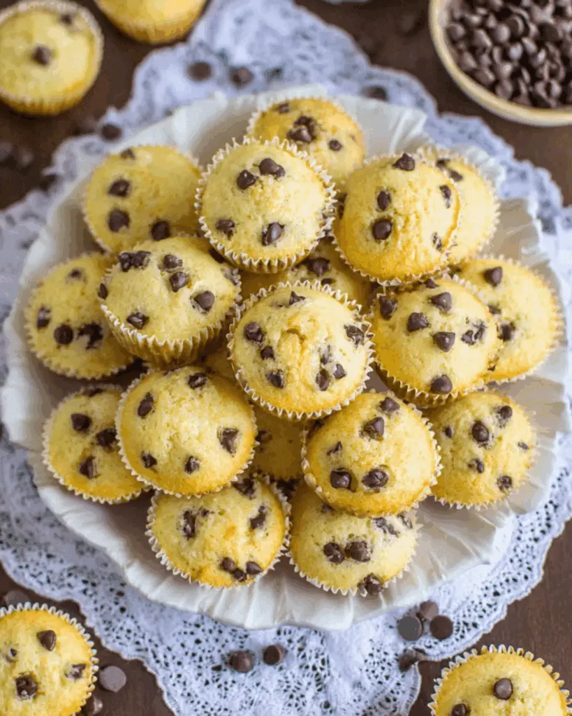 Mini Chocolate Chip Muffins – The Best 5-Step Recipe Ever!