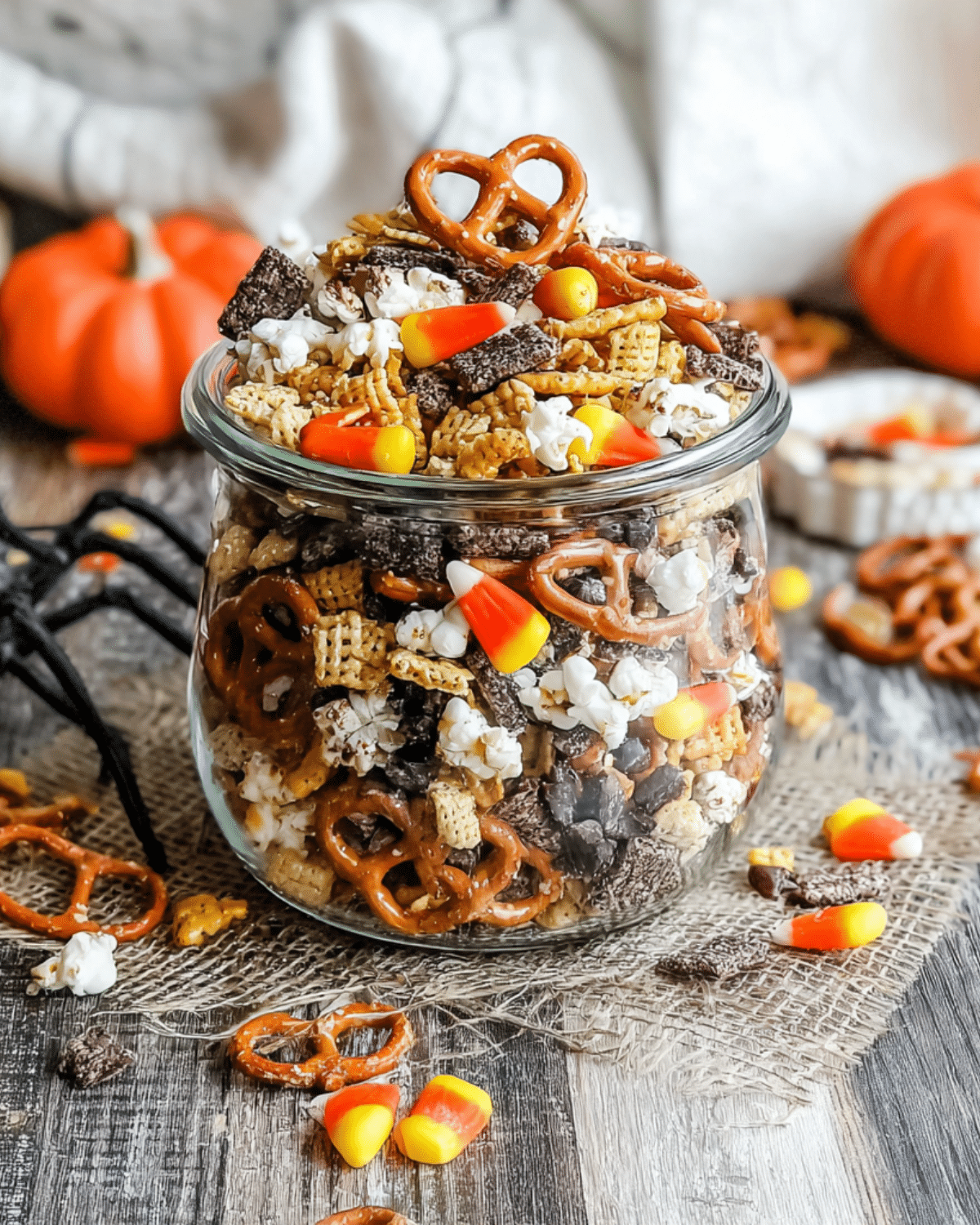 Sweet and Salty Fall Snack Mix – Best 5-Minute Fall Treat