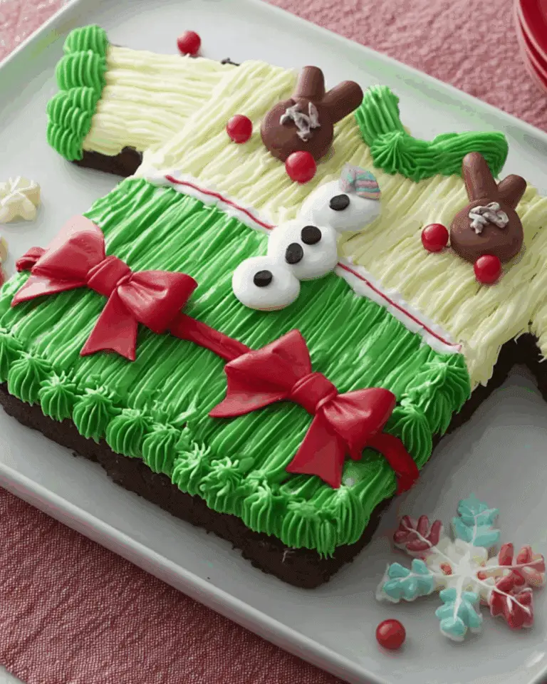 Ugly Sweater Cake – Best Holiday Dessert Idea Top 7 Designs