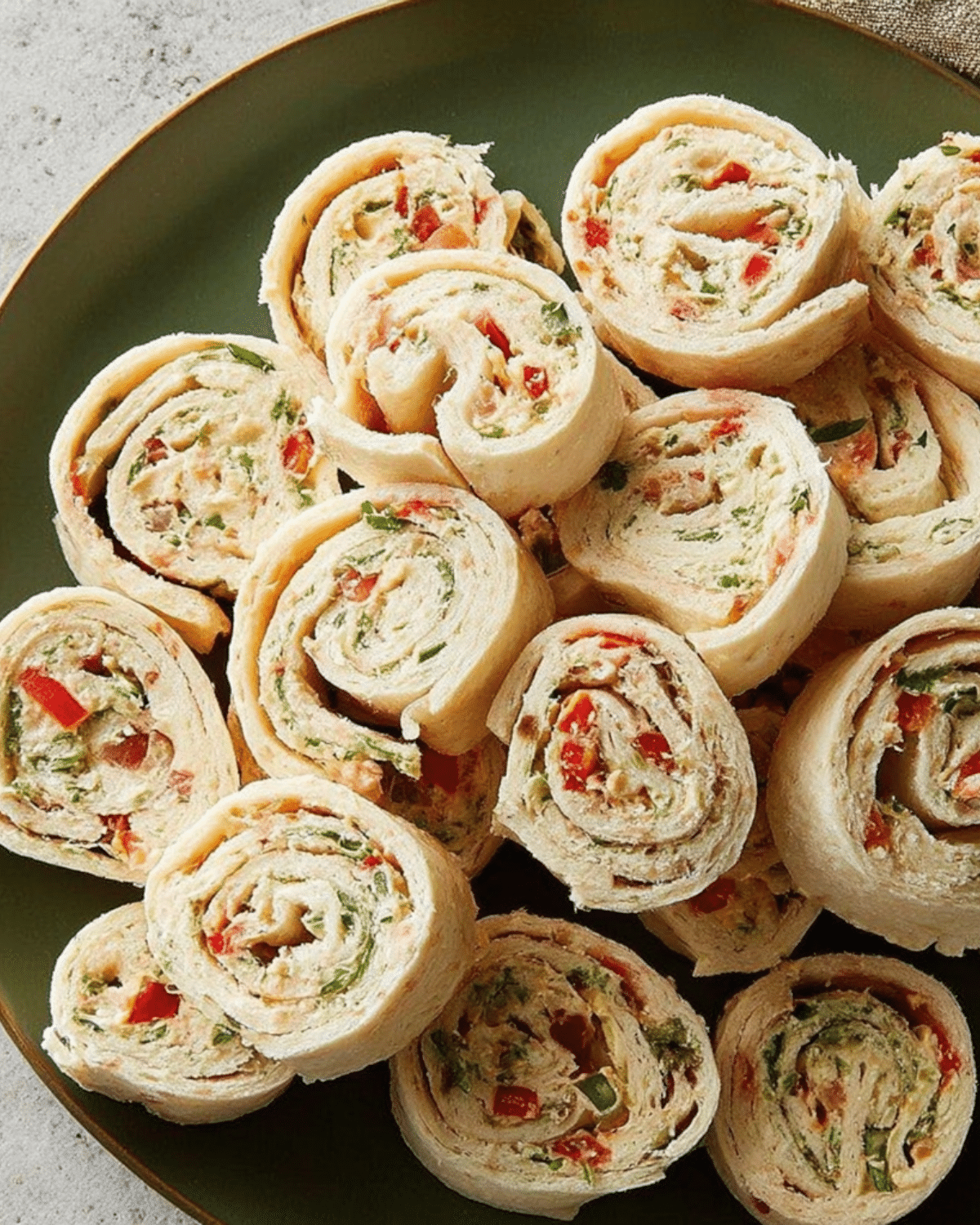 Christmas Pinwheels – Best 15-Minute Holiday Appetizer Ever!