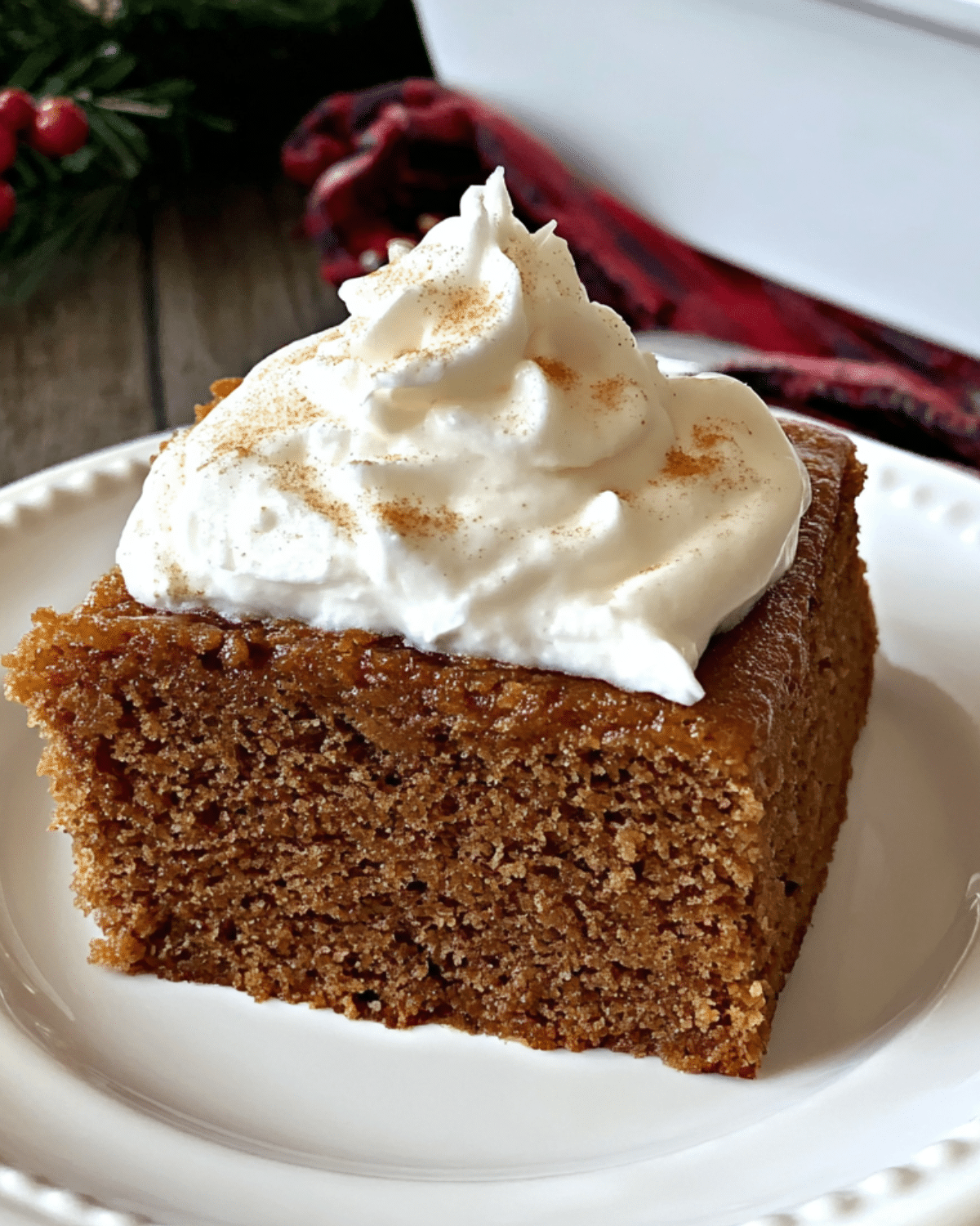 Gingerbread Crazy Cake – Best No-Egg Holiday Dessert Ever