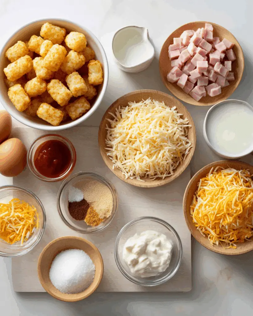 Tater Tot Breakfast Casserole –Best Make-Ahead Brunch (2025)