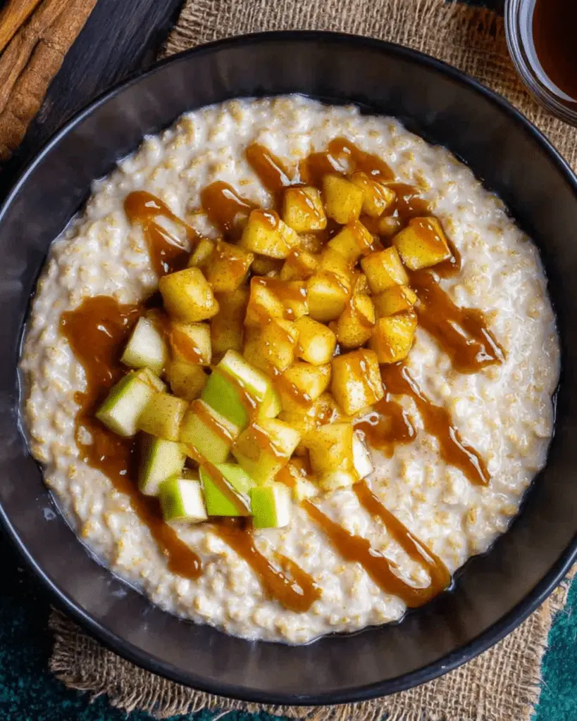 Apple and Cinnamon Porridge: Best 5-Minute Healthy Breakfast