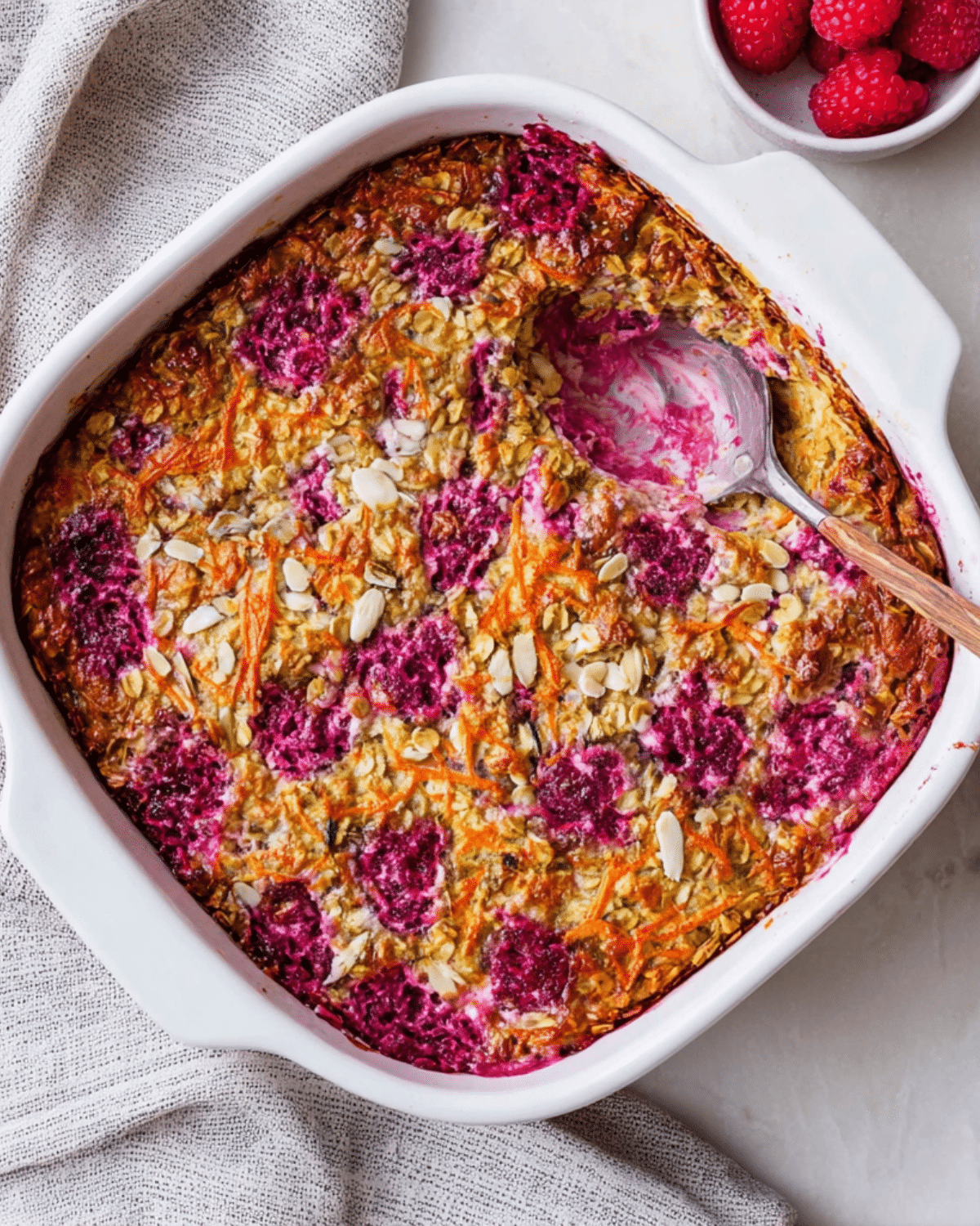 Carrot and Raspberry Baked Oats: 5 Delicious Variations