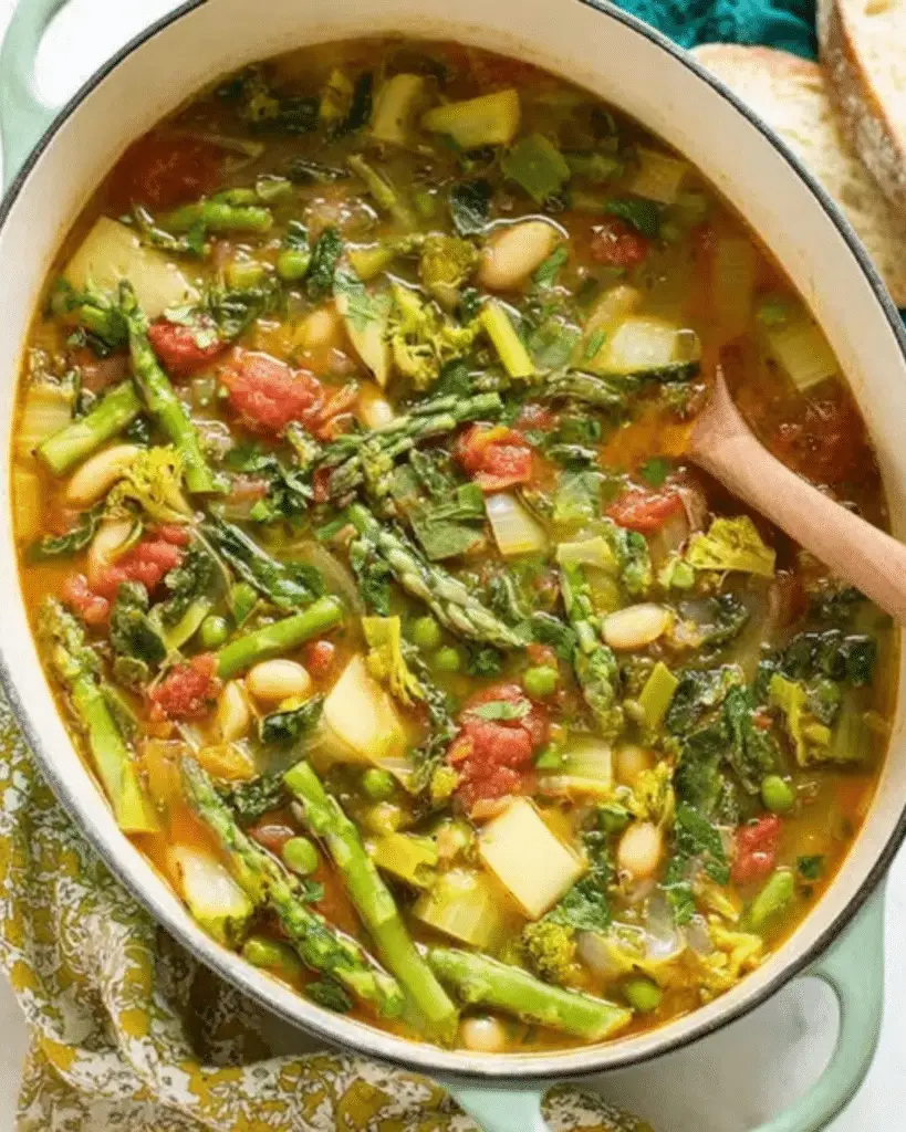 Spring Minestrone Soup – The Best Fresh Seasonal Soup